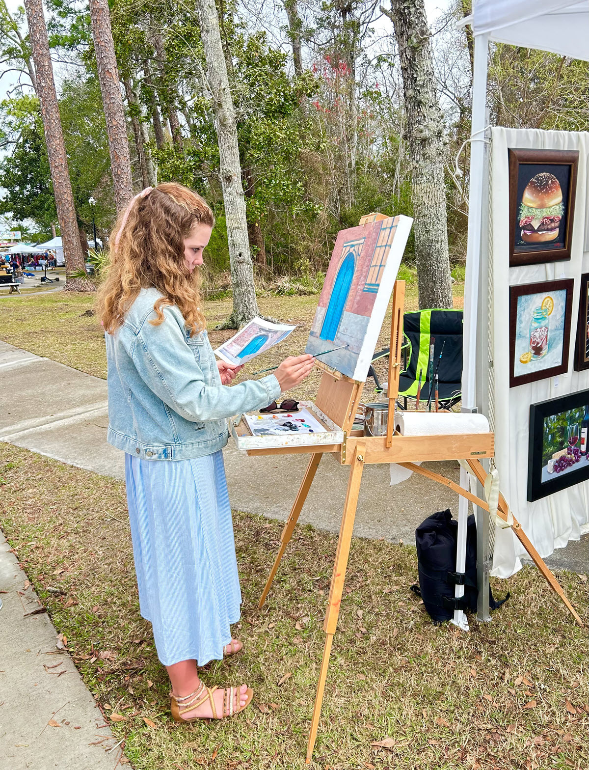 Show Review of the Month Orange Beach Festival of Art - Sunshine Artist
